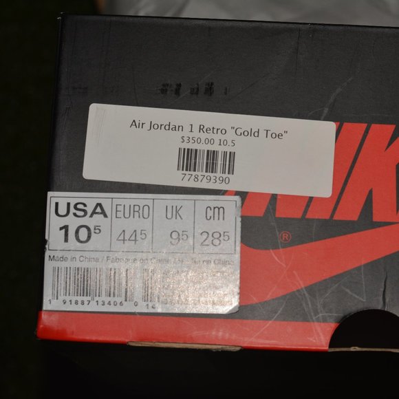 Nike | Shoes | Jordan Gold Toe Retro | Poshmark